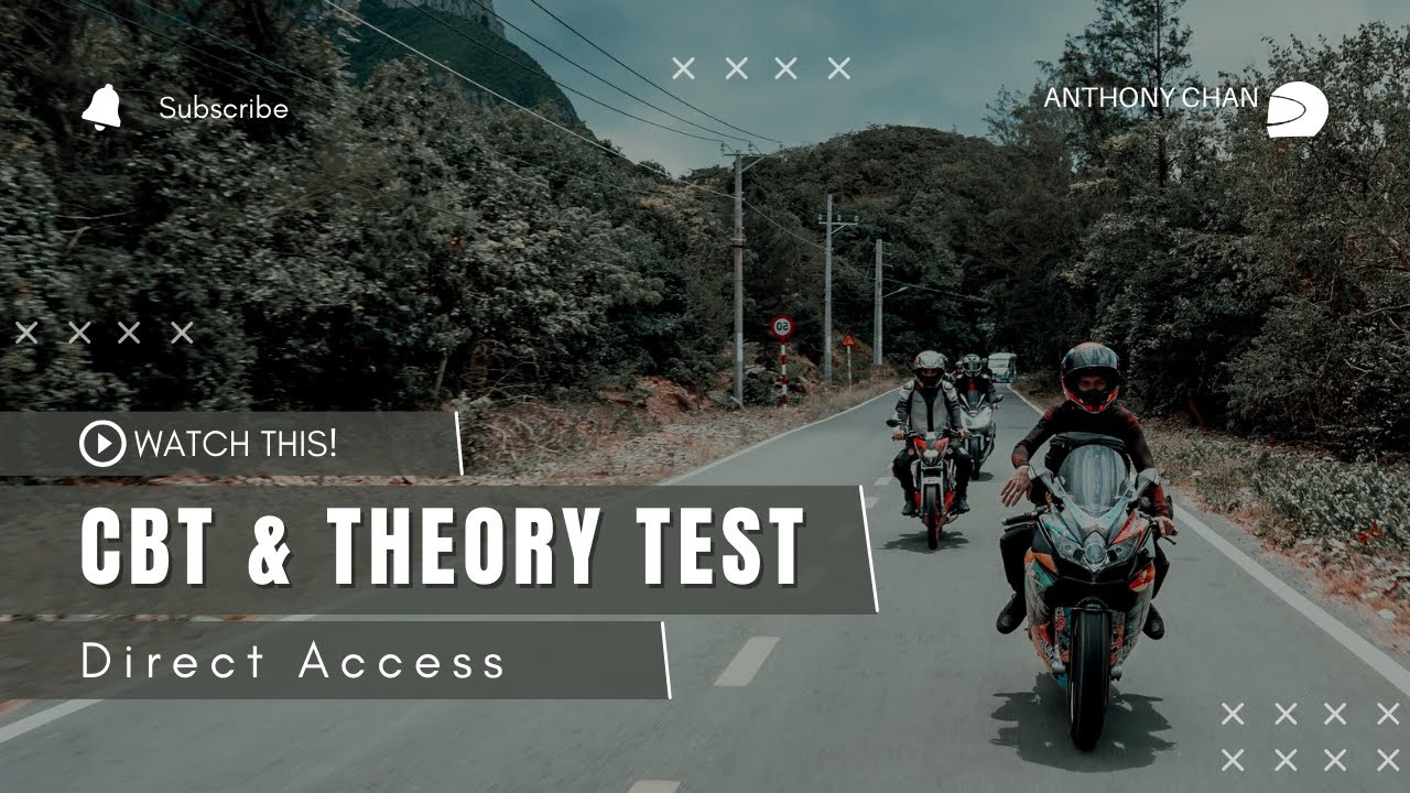 Motorbike CBT and Theory Test | New Adventure | Honda CB125F - YouTube