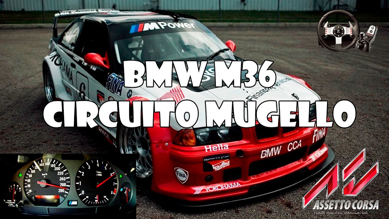 BMW M36 pisando fundo no Circuito de Mugello [Onboard] [1080p] - YouTube