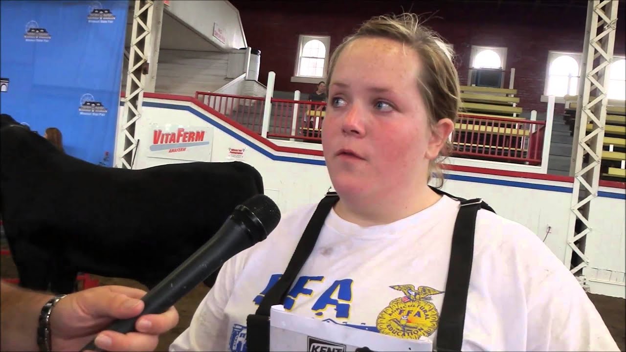 Missouri State Fair show winner has big day - YouTube