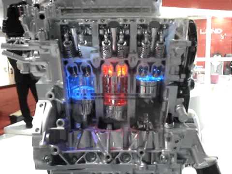 Explosao do Motor - Salão do automovel SP - YouTube
