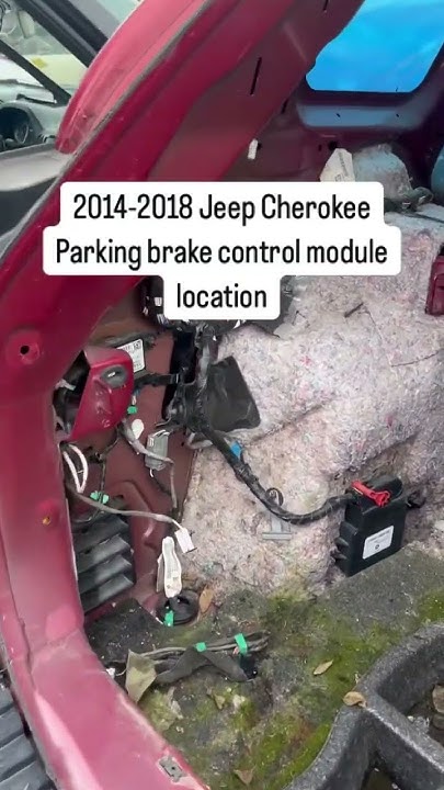 Part #68148902AE 2014-2018 Jeep Cherokee parking brake control module ...