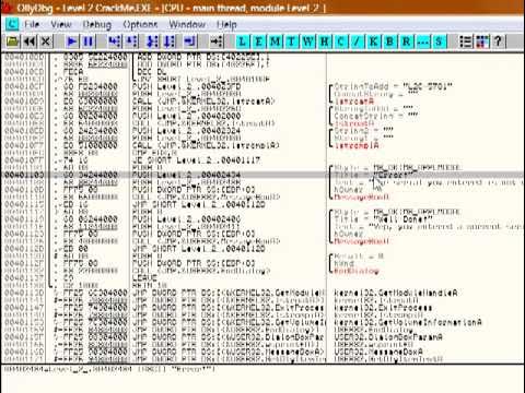 Ollydbg Tutorial #2 - YouTube
