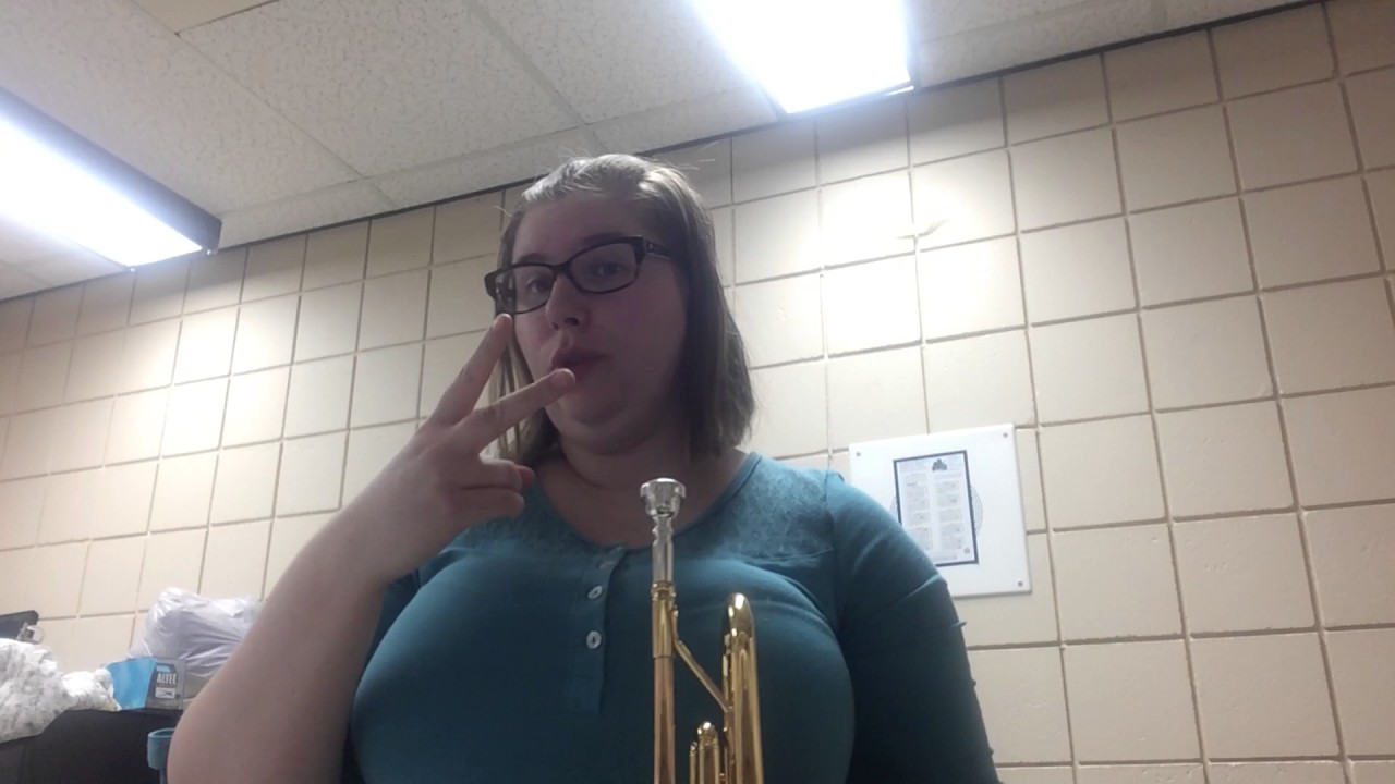 Concert Eb, Ab, and F major scales on trumpet - grade 7 - YouTube