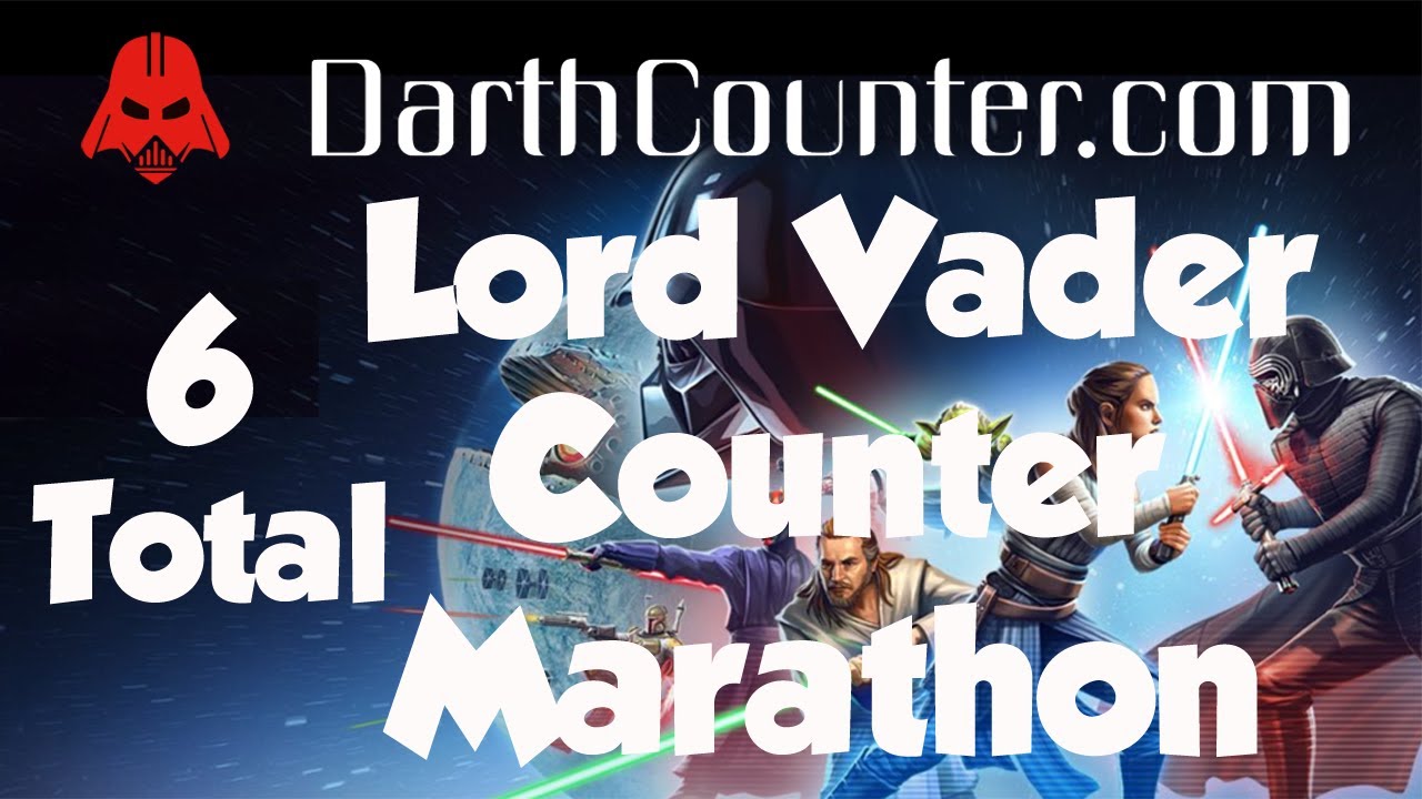 LV Counter Marathon - 6 5v5 SWGOH GAC Counters using Jabba, JMK, JML ...
