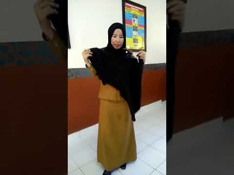 Jilbab syar'i pake pangkat PNS