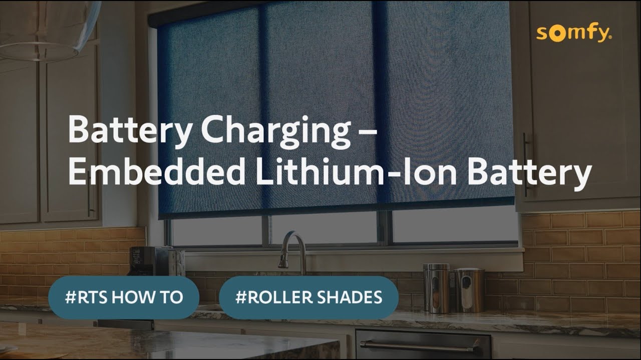Battery Charging Embedded Lithium Ion Battery R-21 - YouTube