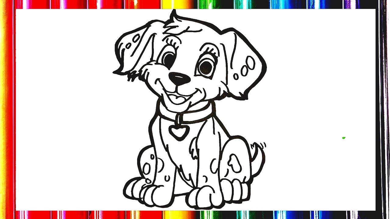🐶Como dibujar a un perrito paso a paso y facil | How to draw a dog step ...