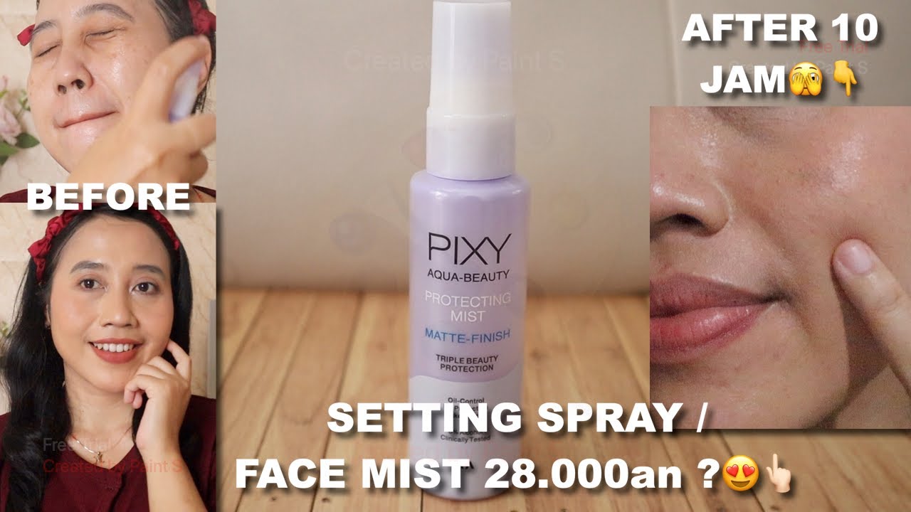 BARU ! PIXY AQUA BEAUTY PROTECTING MIST MATTE FINISH | SETTING SPRAY 28 ...