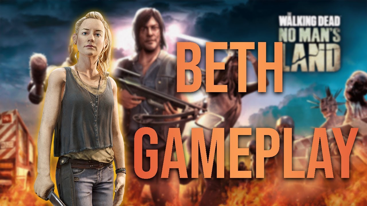 BETH GAMEPLAY IN TWD NO MANS LAND! HD 1080p - YouTube