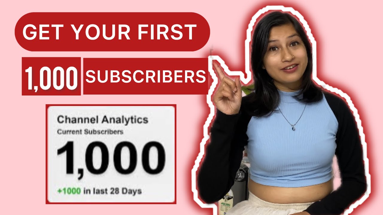 How I got 1000 SUBSCRIBERS | Grow on YOUTUBE with SHORTS | How to ...