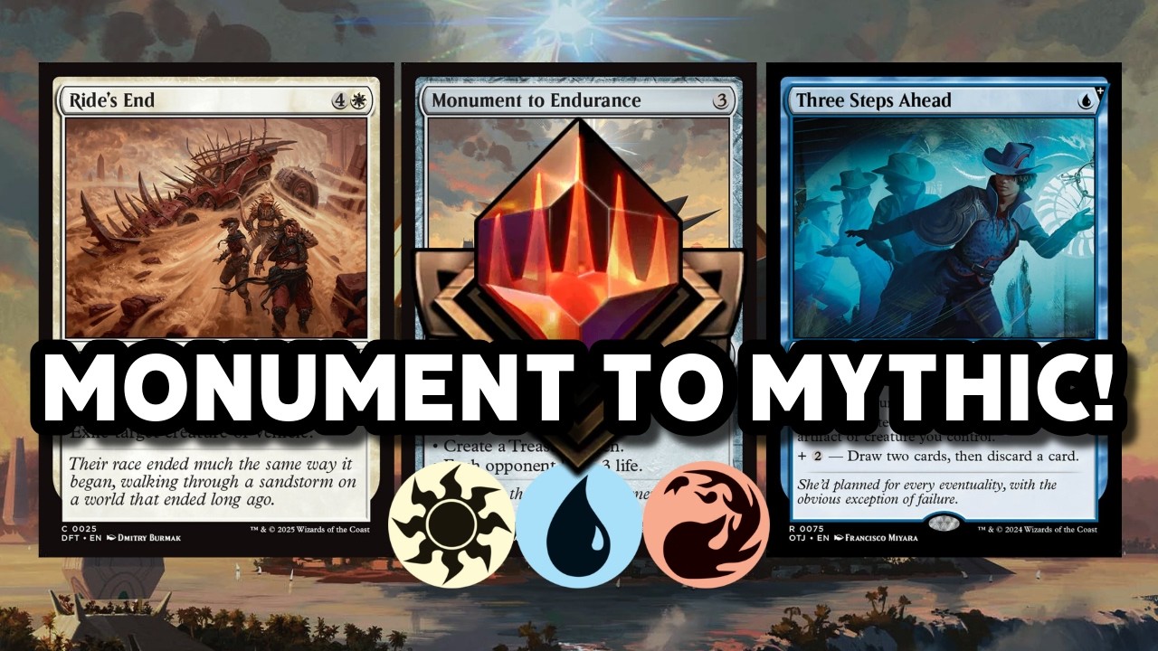 Hitting MYTHIC With Monument to Endurance | Standard Ranked | MTG Arena ...