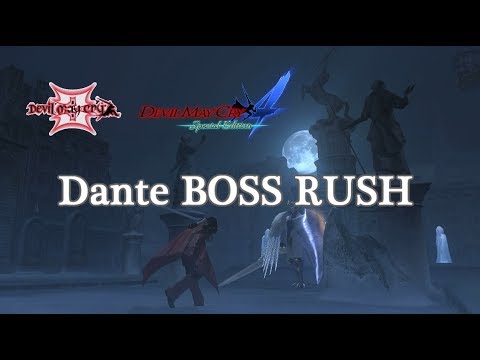 DMC3 DMC4 Final Dante BOSS RUSH - YouTube