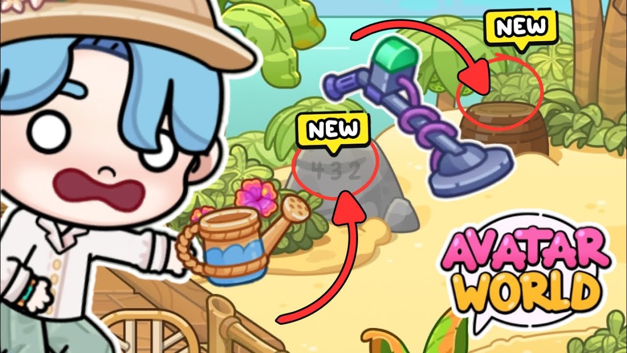OMG!! 😱 NEW UPDATE!! ISLAND SECRETS AND BUGS IN AVATAR WORLD 🌍 - YouTube