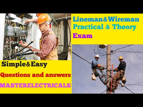 Electrical Wireman Lineman practical & Theory Exam | Questions & Answers | All Questions and ...