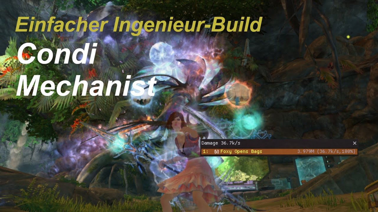 GW2 Condition Mechanist (Kitless) 🔥 Einfache & starke Rotation erklärt ...