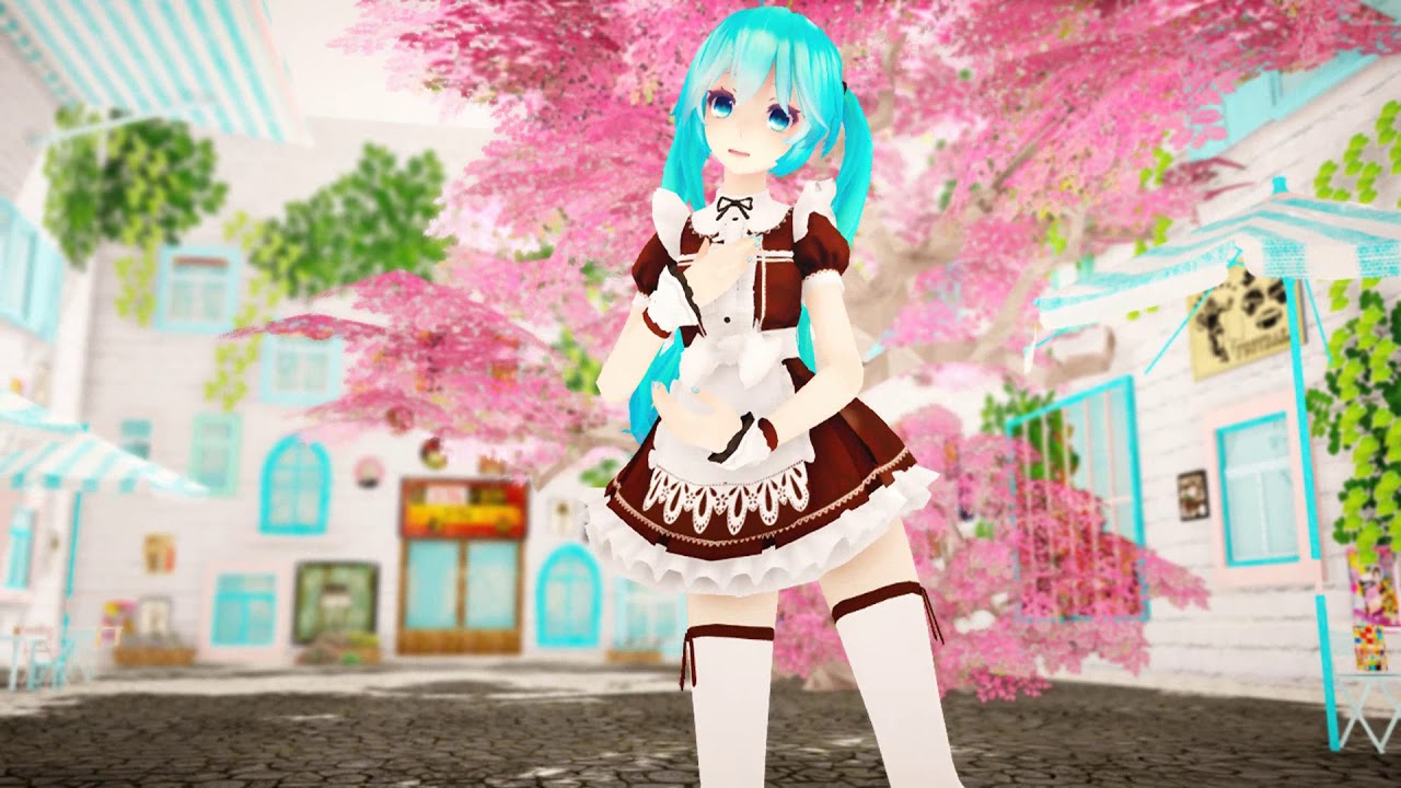 【MMD】Renai Decorate/恋愛デコレート _ TDA Maid Miku - YouTube