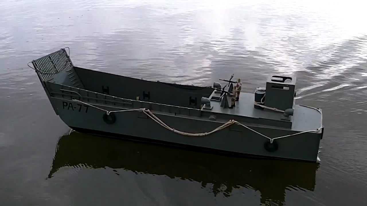 Landing craft LCM-3 brazil - YouTube