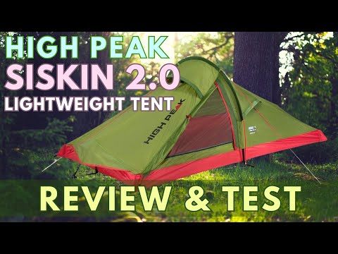 High Peak - Siskin 2.0 LW - Lightweight Tent - Test & Review