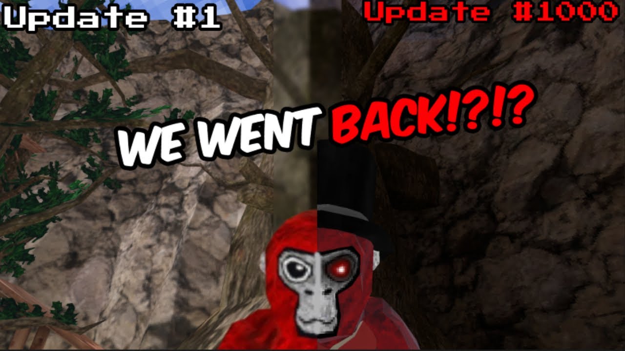 Gorilla Tag's OLDEST Update... - YouTube