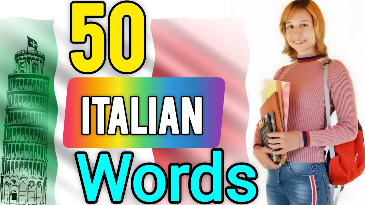 50 Easy Italian Words for Beginners😍 Italian words 🤩 DialyUse Italian ...