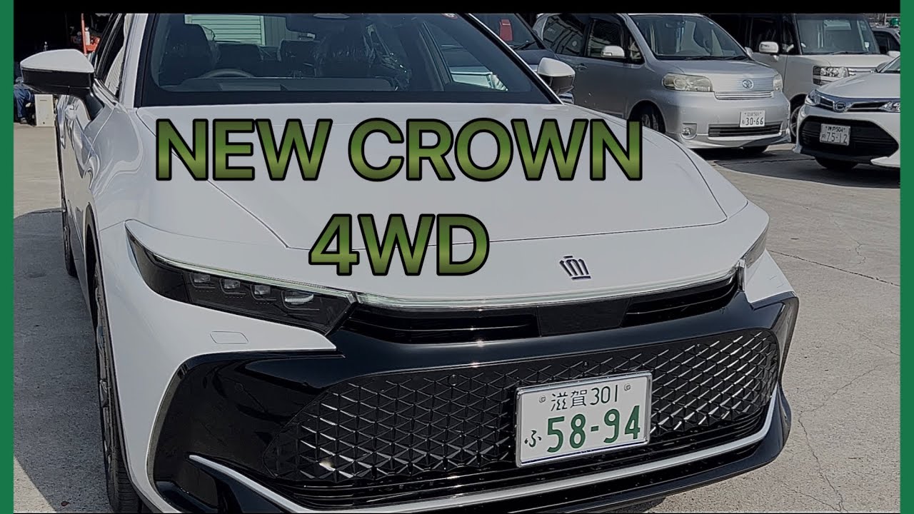 NEW TYOTA SUV CROWN E4 HYBRID 4WD SPORTS MODEL 2023 - YouTube