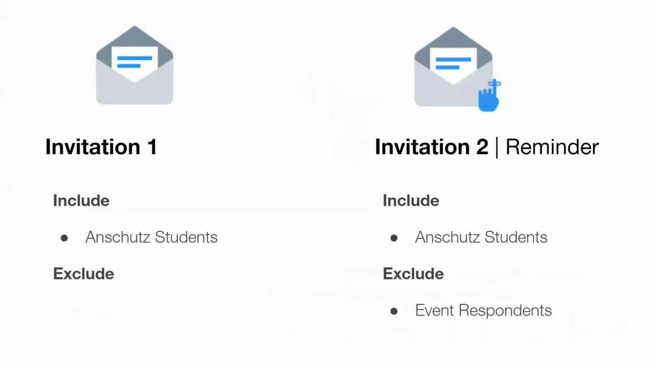 Exclude Event Registrants from Reminder Invitations - YouTube
