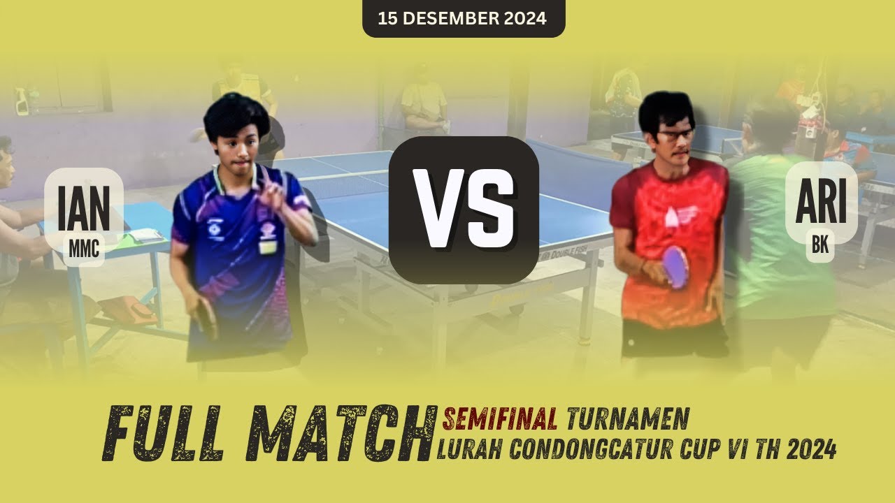 ARI VS IAN | SEMIFINAL | TURNAMEN LURAH CONDONGCATUR CUP VI TH 2024 - YouTube