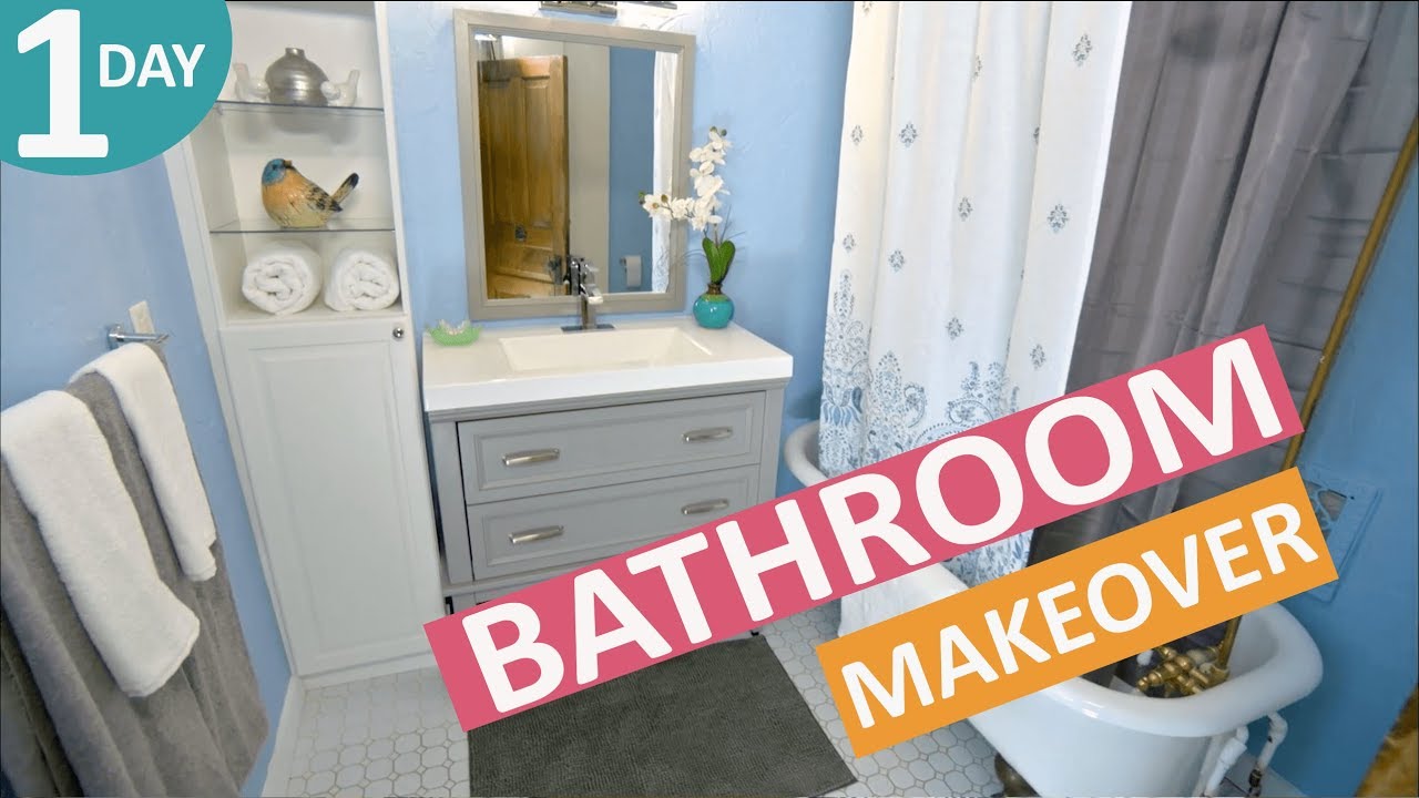 Bathroom Makeover in a Day | Scott's House Call S2 (EP 2) - YouTube