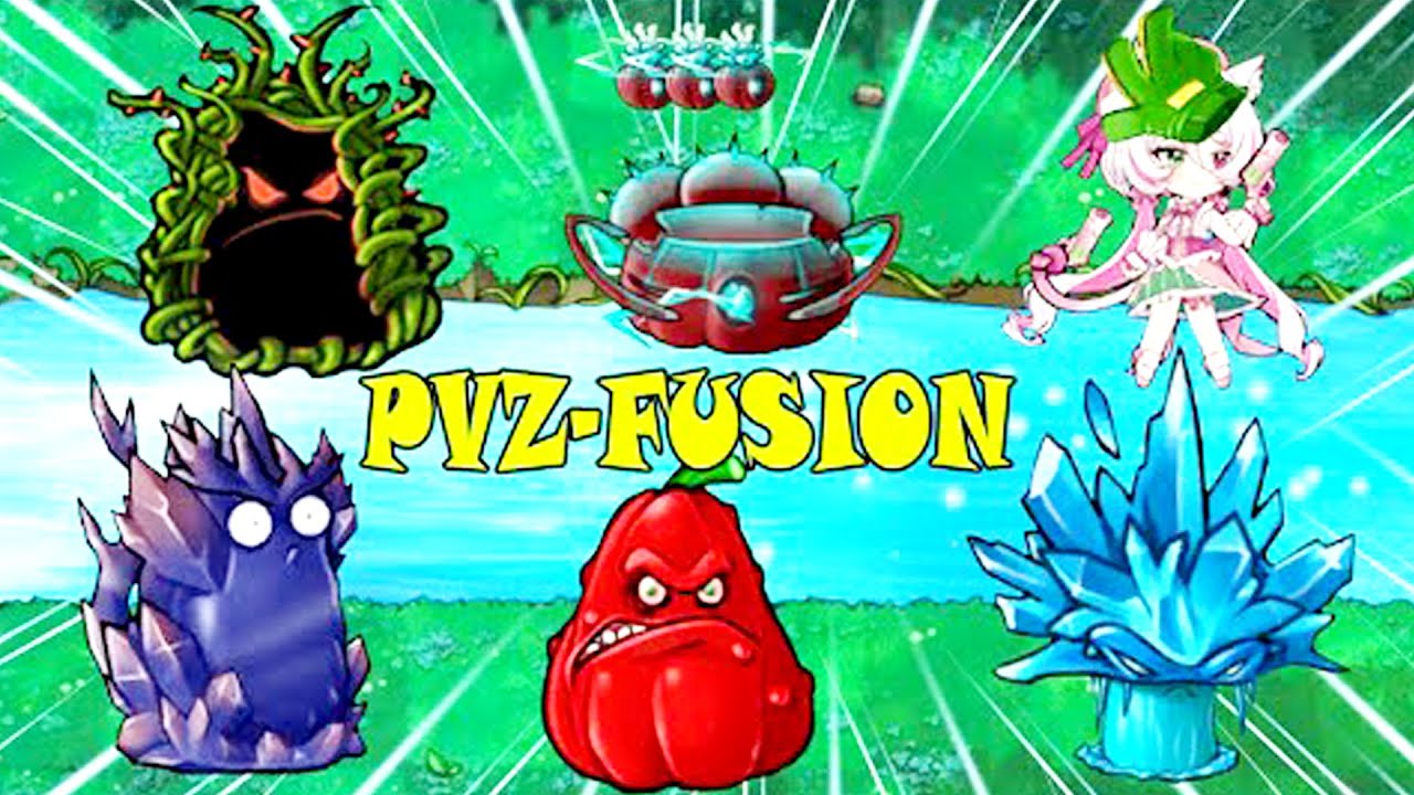 4 Fusion Plants Vs Ultimate Cherry Shooter Cactus Star Fruit - Who Will ...