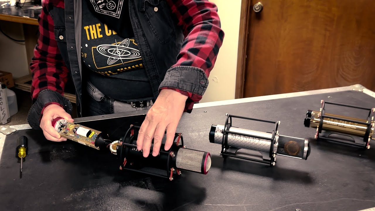 Let's look inside ALL THREE Manley Reference Tube Mics! 👀 - YouTube