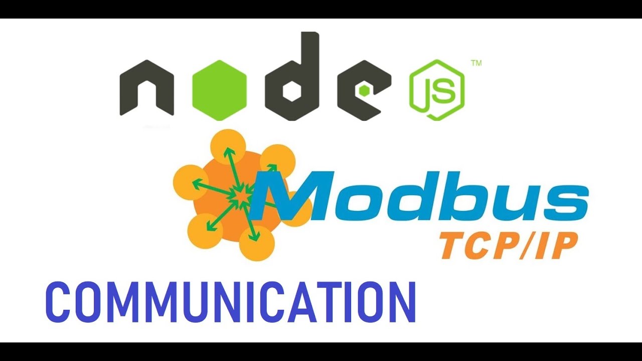 Modbustcp Communication Nodejs Modbus Tool Modbusserver Youtube