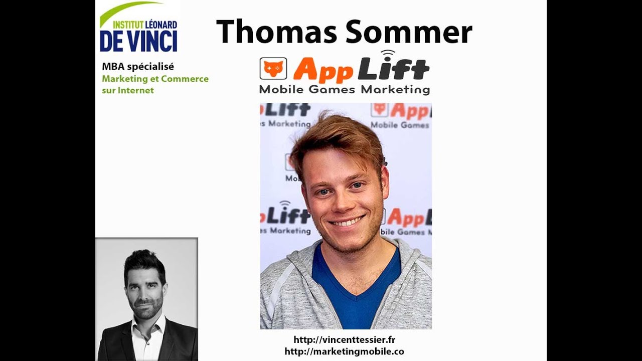 Interview Applift Thomas Sommer, spécialiste du gaming mobile - YouTube