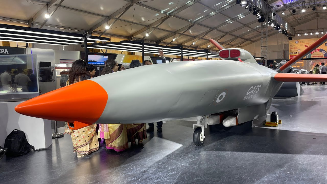 HAL’s futuristic, deadly CATS unveiled at Aero India 2025 | UAV | LCA ...