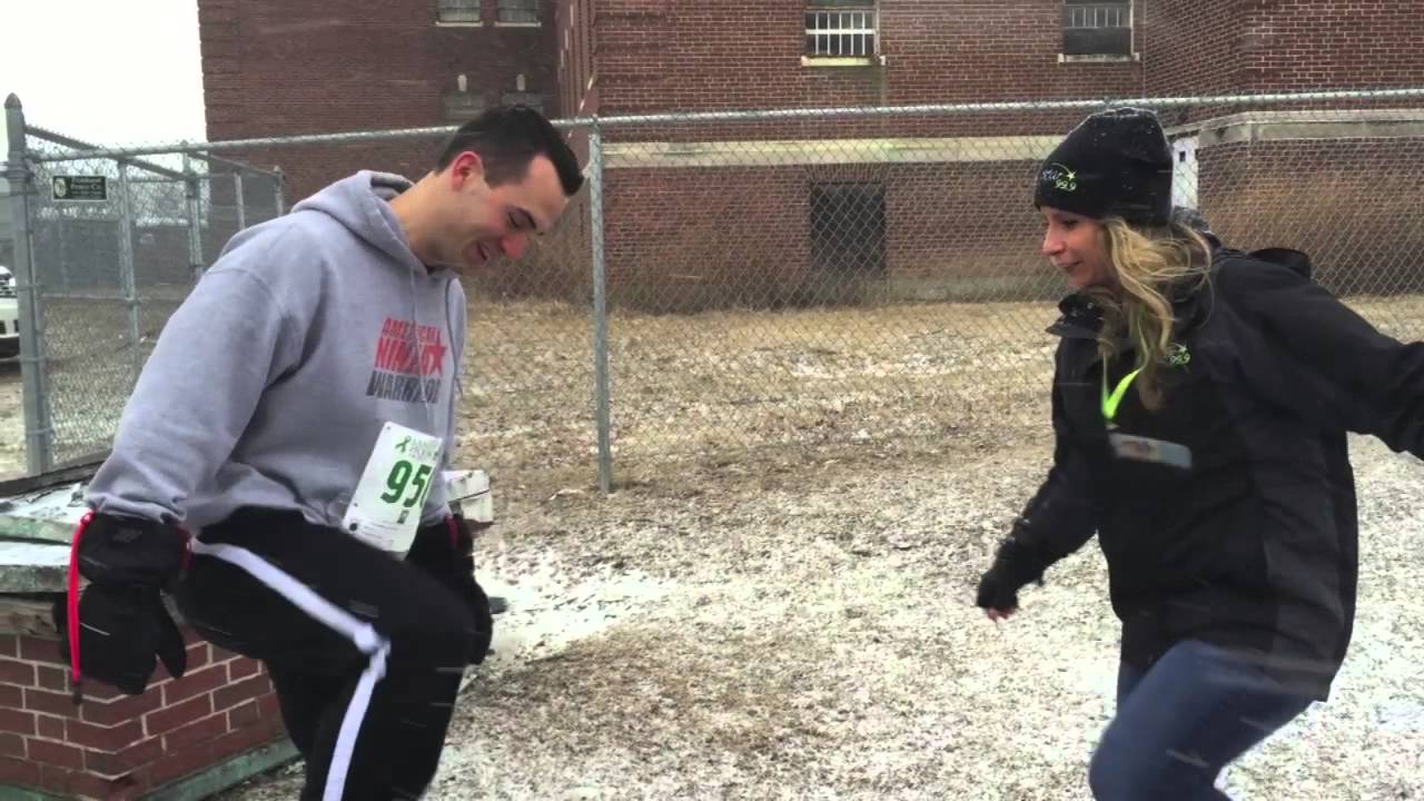 60 Seconds Behind the Scenes: Anna Zap with American Ninja Warrior Joe ...