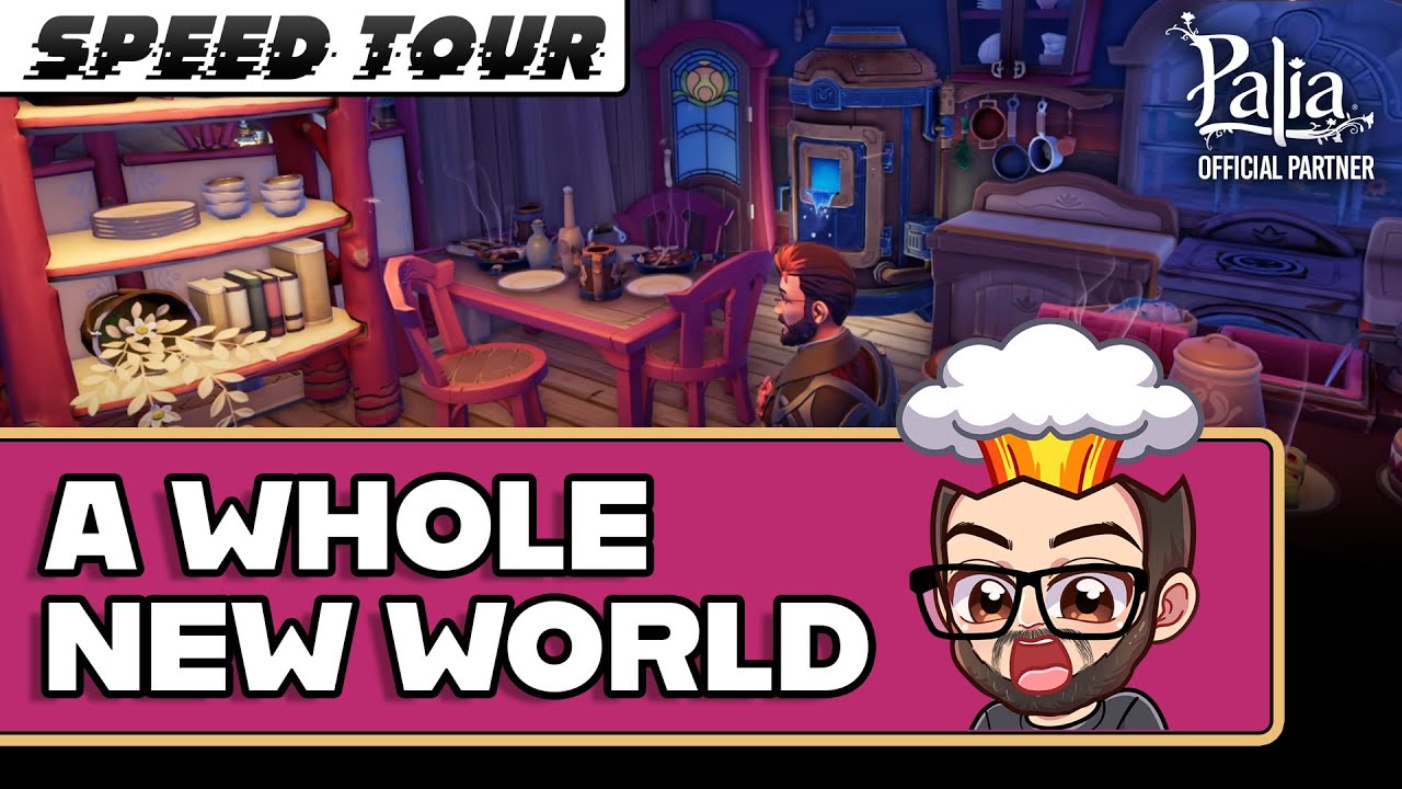 Step into ANOTHER WORLD :: Palia House & Plot Tour - YouTube