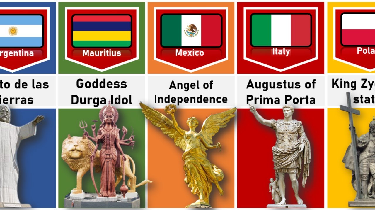Statue From Different Countries - YouTube