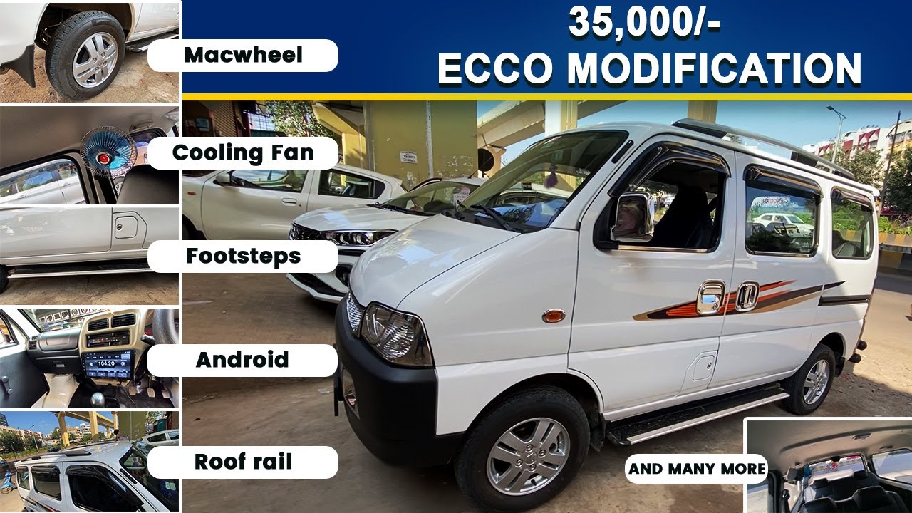 Kadak Sporty Look NEW EECO 😍🔥 | Maruti Genuine Macwheel and many more ...