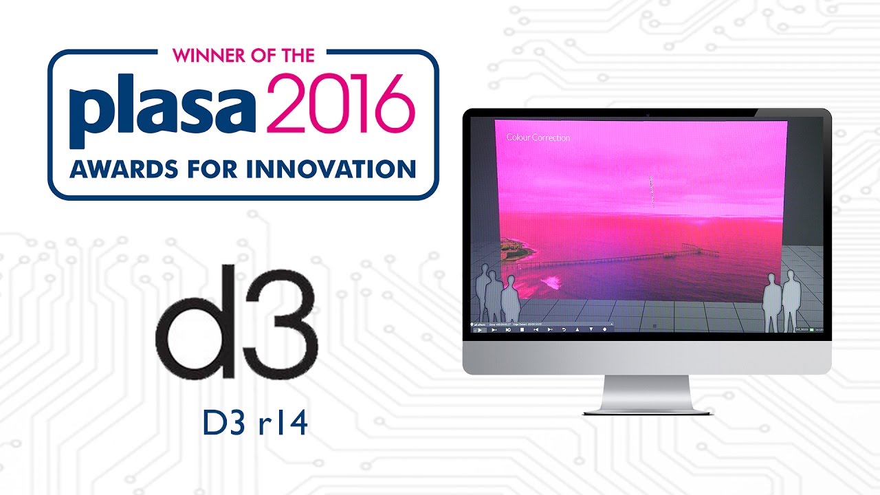 PLASA 2016 Awards for Innovation - d3 Technologies d3 software, R14 ...