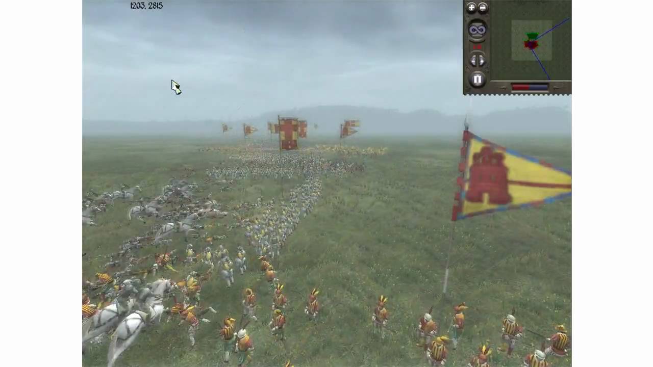 Medieval 2 Total War Online Battle #1 Portugal vs Spain - YouTube
