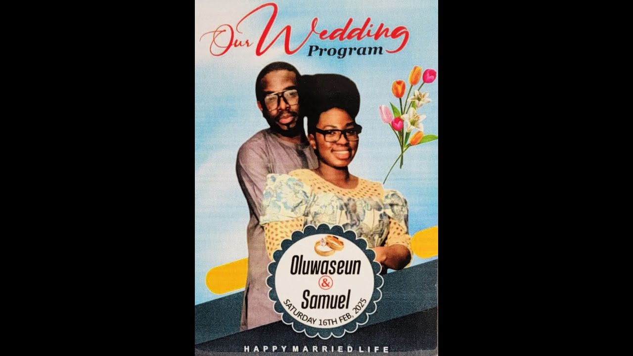 Celebrating Love: Oluwaseun Omotoye & Samuel Owolabi Unite in Holy ...