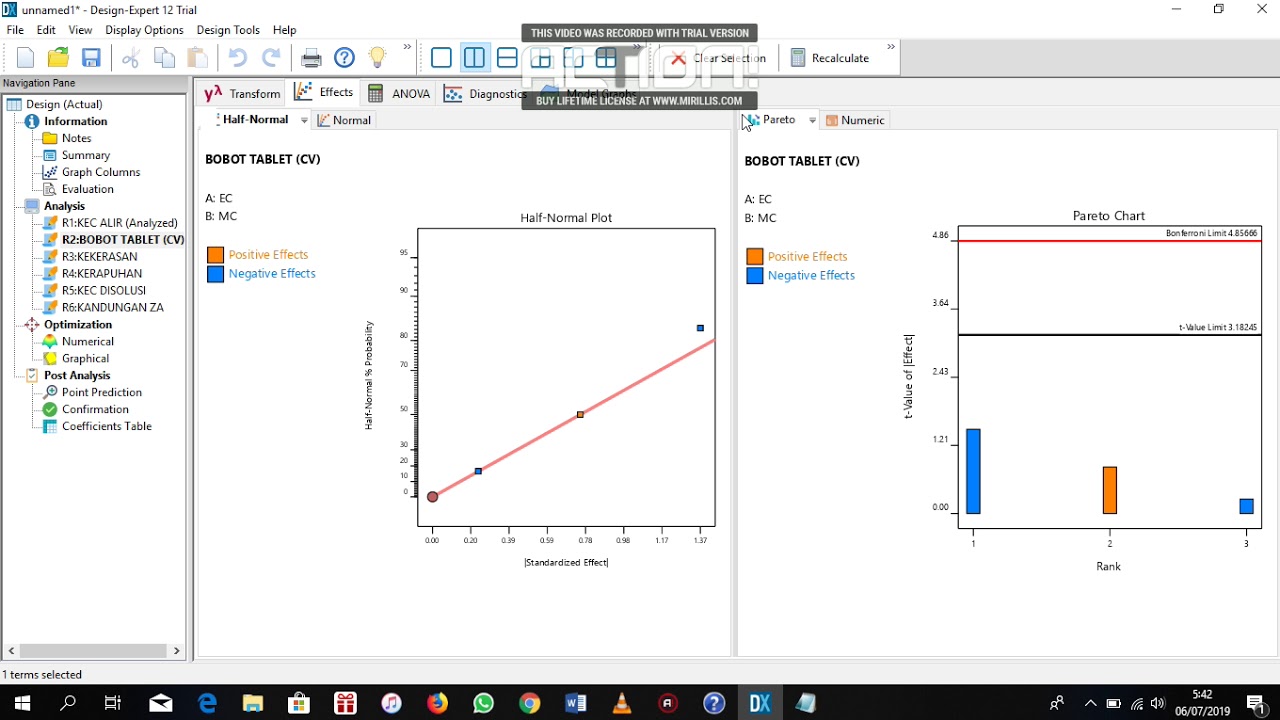 TUTORIAL DESIGN EXPERT STAT EASE - TUGAS FTS NO 1 :)) - YouTube