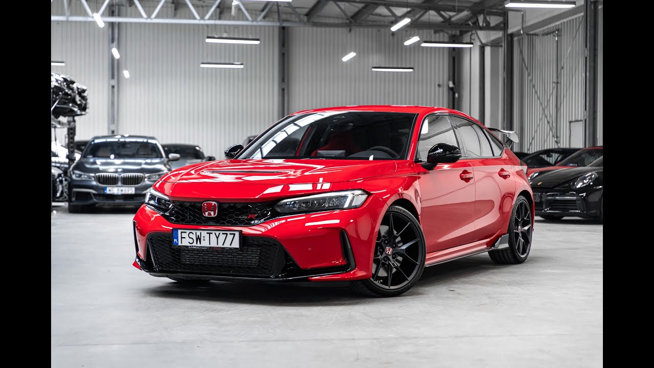 Honda Civic Type-R MT 2.0 VTEC TURBO 329 KM, 2024. Gwarancja 08.2027 ...