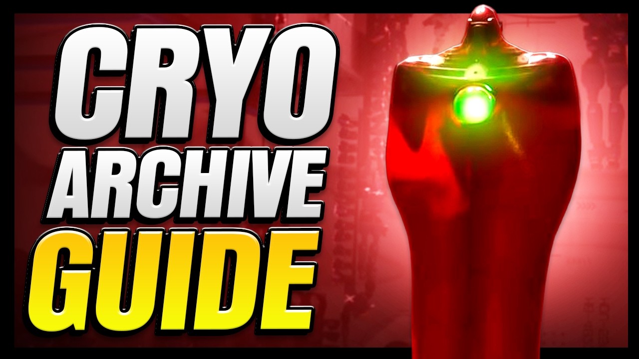 CRYO ARCHIVE COMPLETE GUIDE (ALL VAULTS + FINAL BOSS TUTORIAL) - YouTube