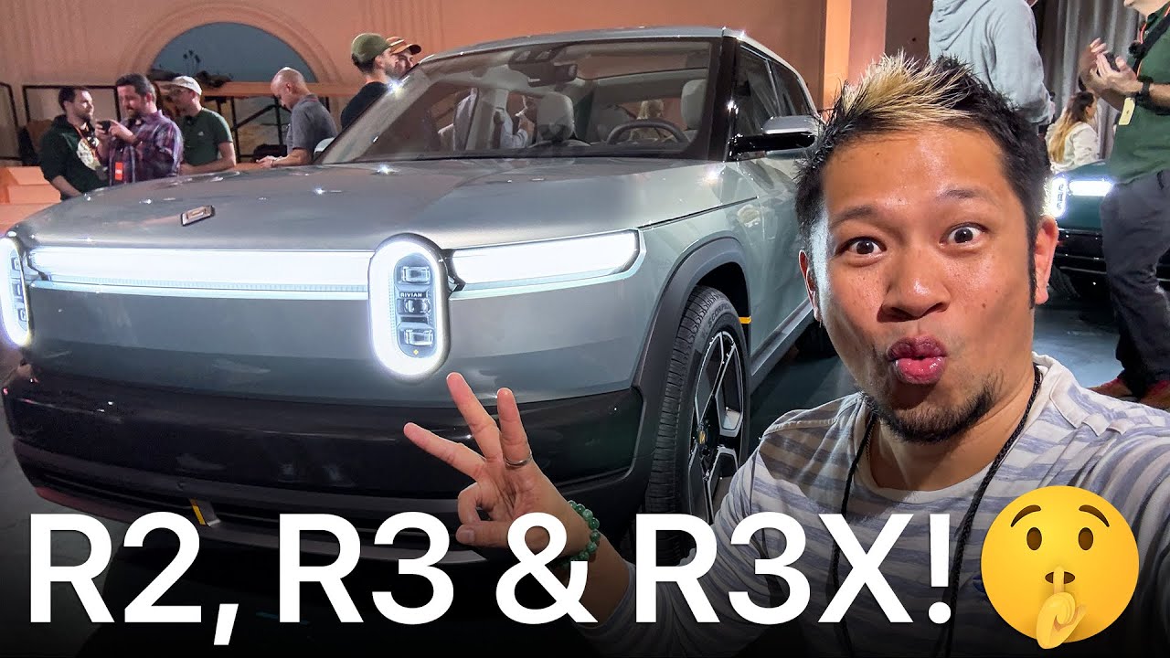 Rivian R2, R3 & R3X Reveal! What Rivian Didn't Tell You...But Told Me ...