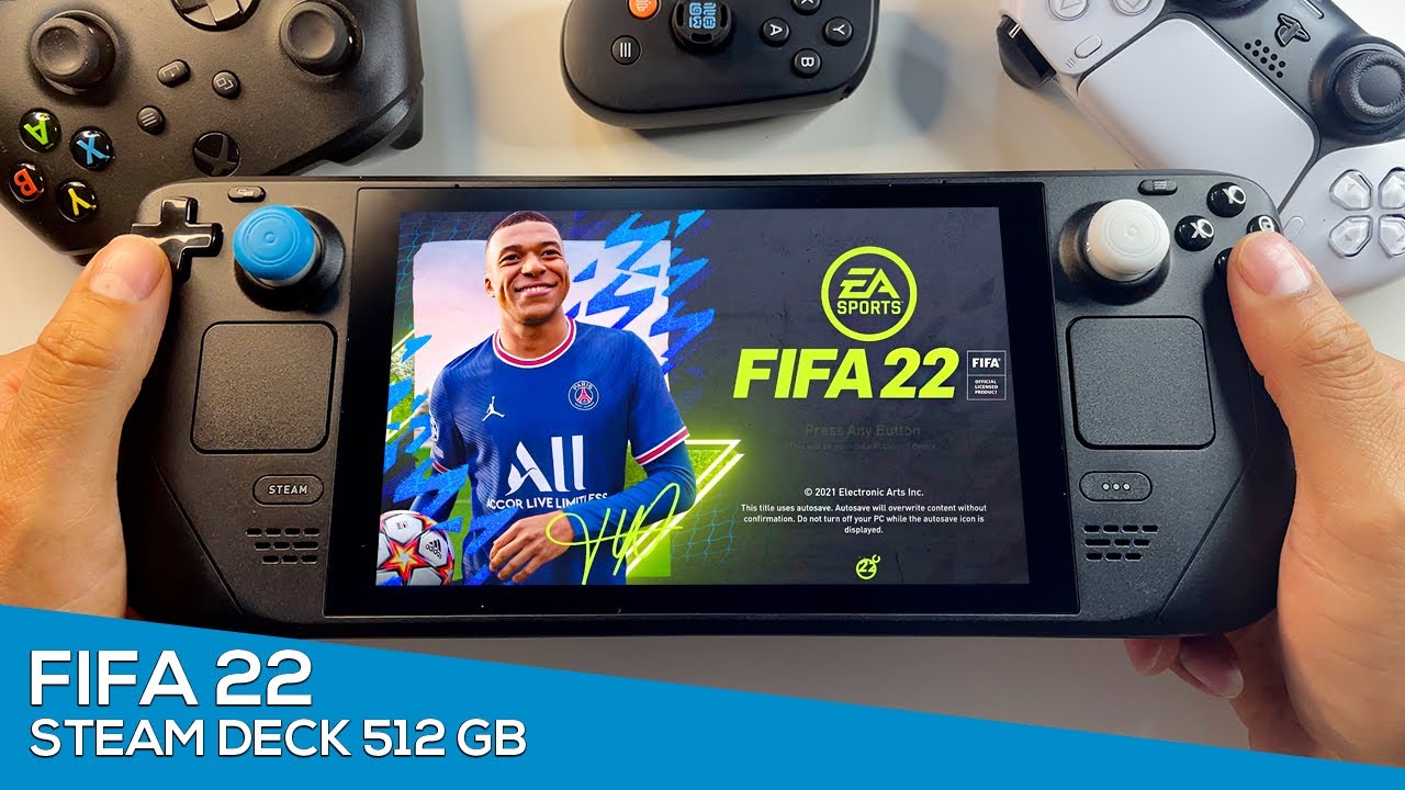Steam Deck 512 GB Gameplay FIFA 22 - Amazing Performance - YouTube