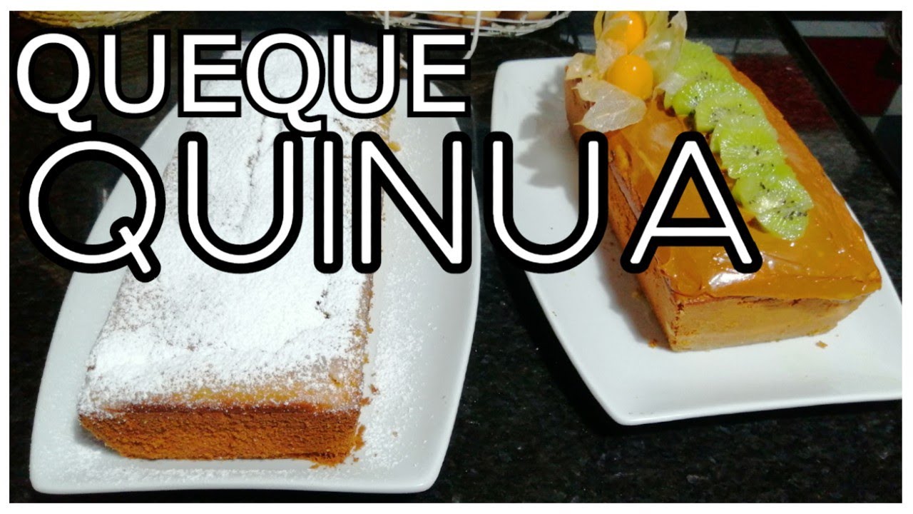 RECETA SALUDABLE: QUEQUE de QUINUA CASERO con Chispas de CHOCOLATE / Súper nutritivo / La Tía ...