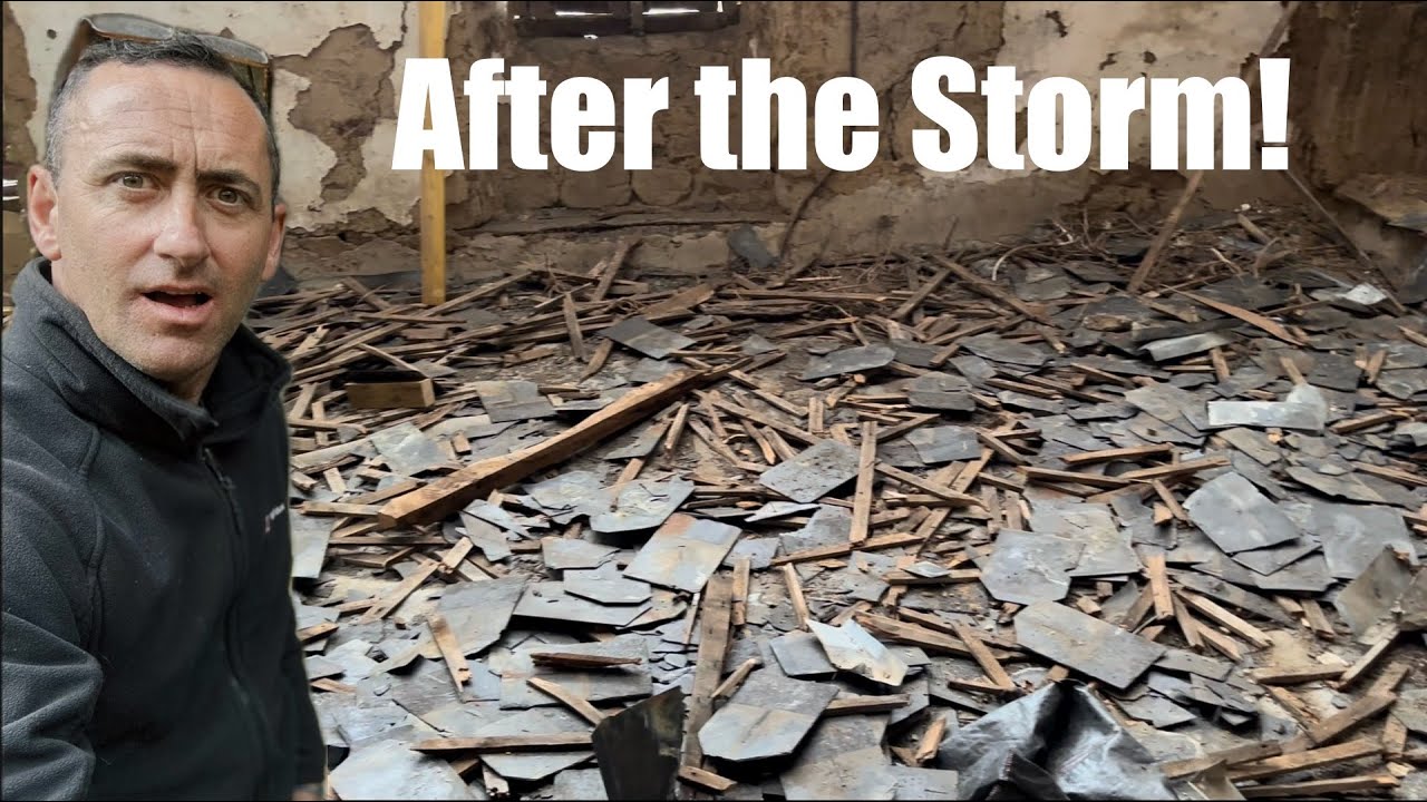 The Roof is GONE!..Now Comes the NIGHTMARE! (51) - YouTube