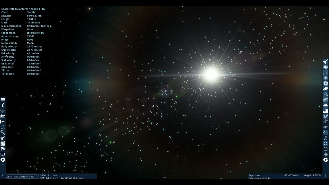 Space Engine - From Earth to Moon - YouTube