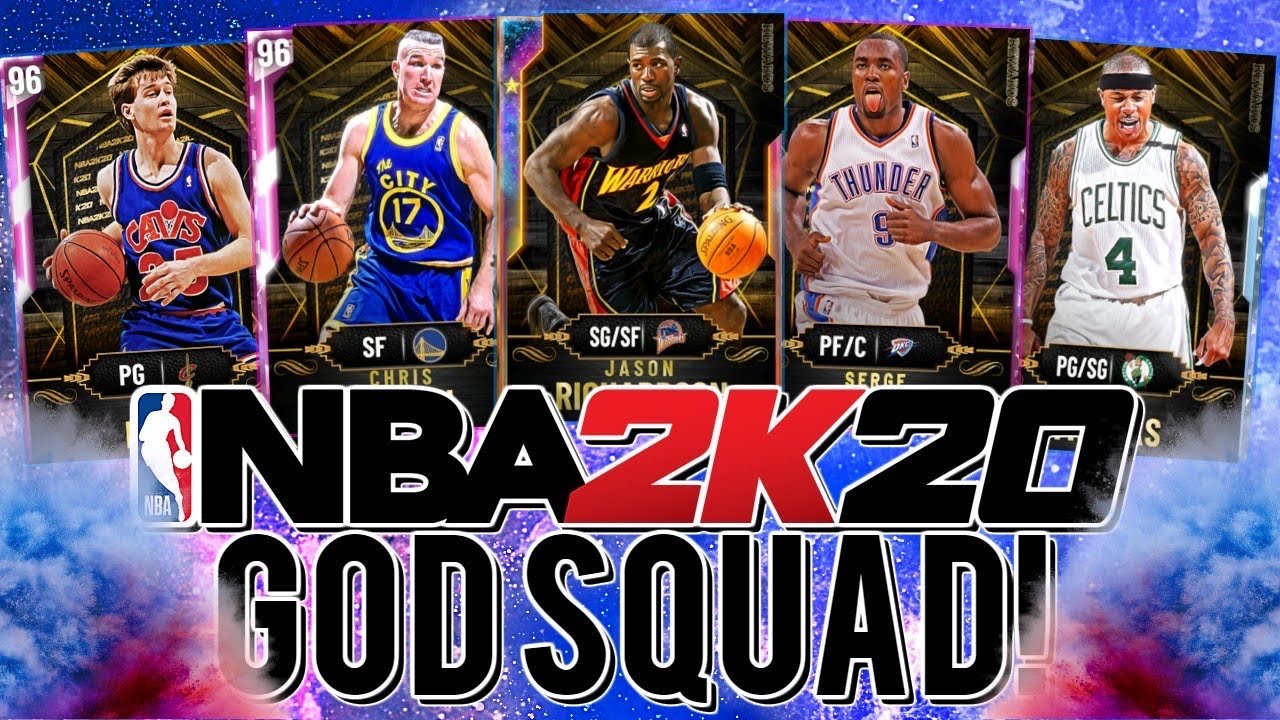 BUILDING MY 2K20 GOD SQUAD REVEAL! BEST EVO CARDS & GALAXY OPALS! (NBA ...