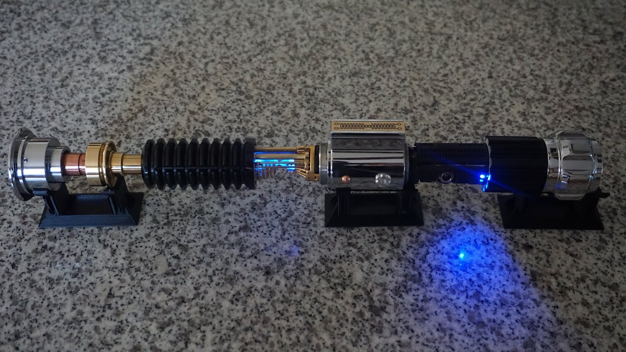 Roman Props Inception Elite ProffieBoard NeoPixel - YouTube